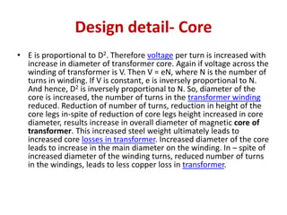 Design Of Transformer - Classification of transformer | PDF