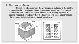 Design of transformer: classification & specification | PPTX