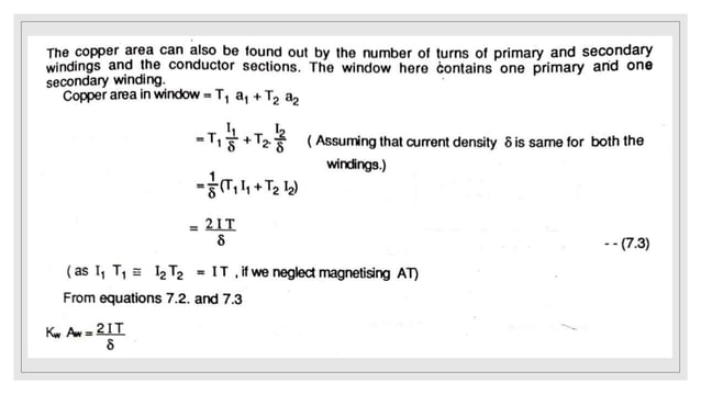 Design of transformer: Output Equation | PPTX | Physics | Science