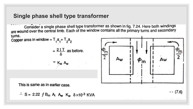 Design of transformer: Output Equation | PPTX | Physics | Science