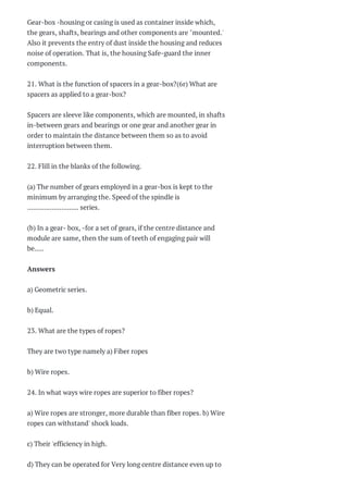 Design of transmission system Two_marks_questions with answers | PDF