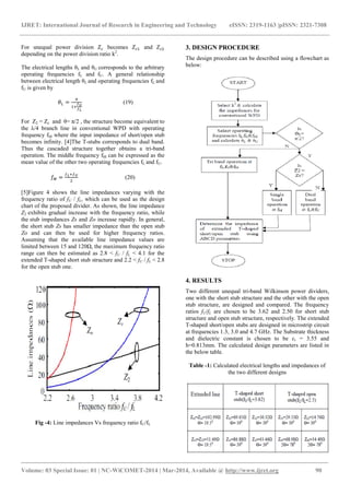 Design of triband wilkinson power divider using | PDF | Home Appliances | Home & Garden