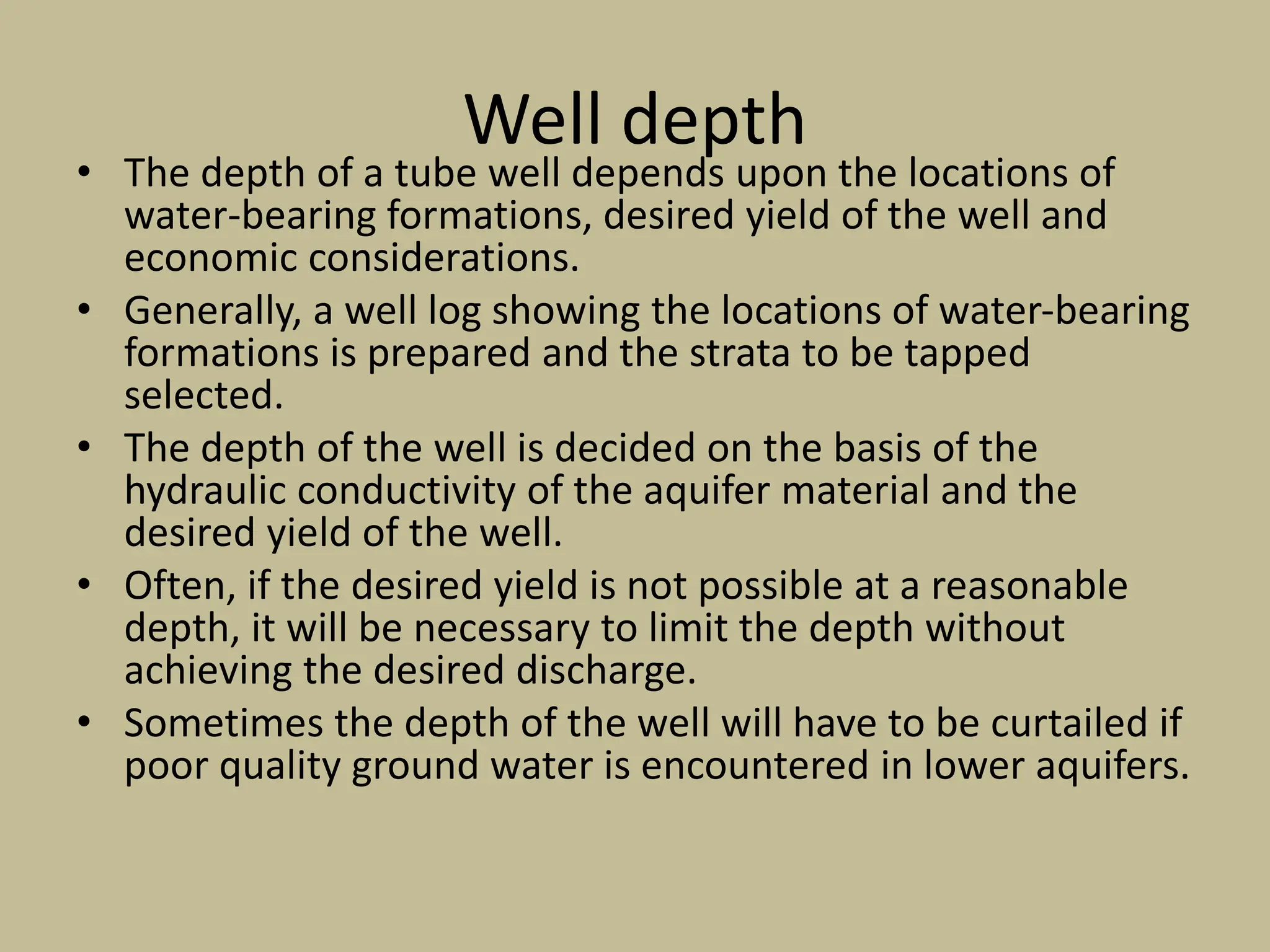 Design of Tube Well.ppt