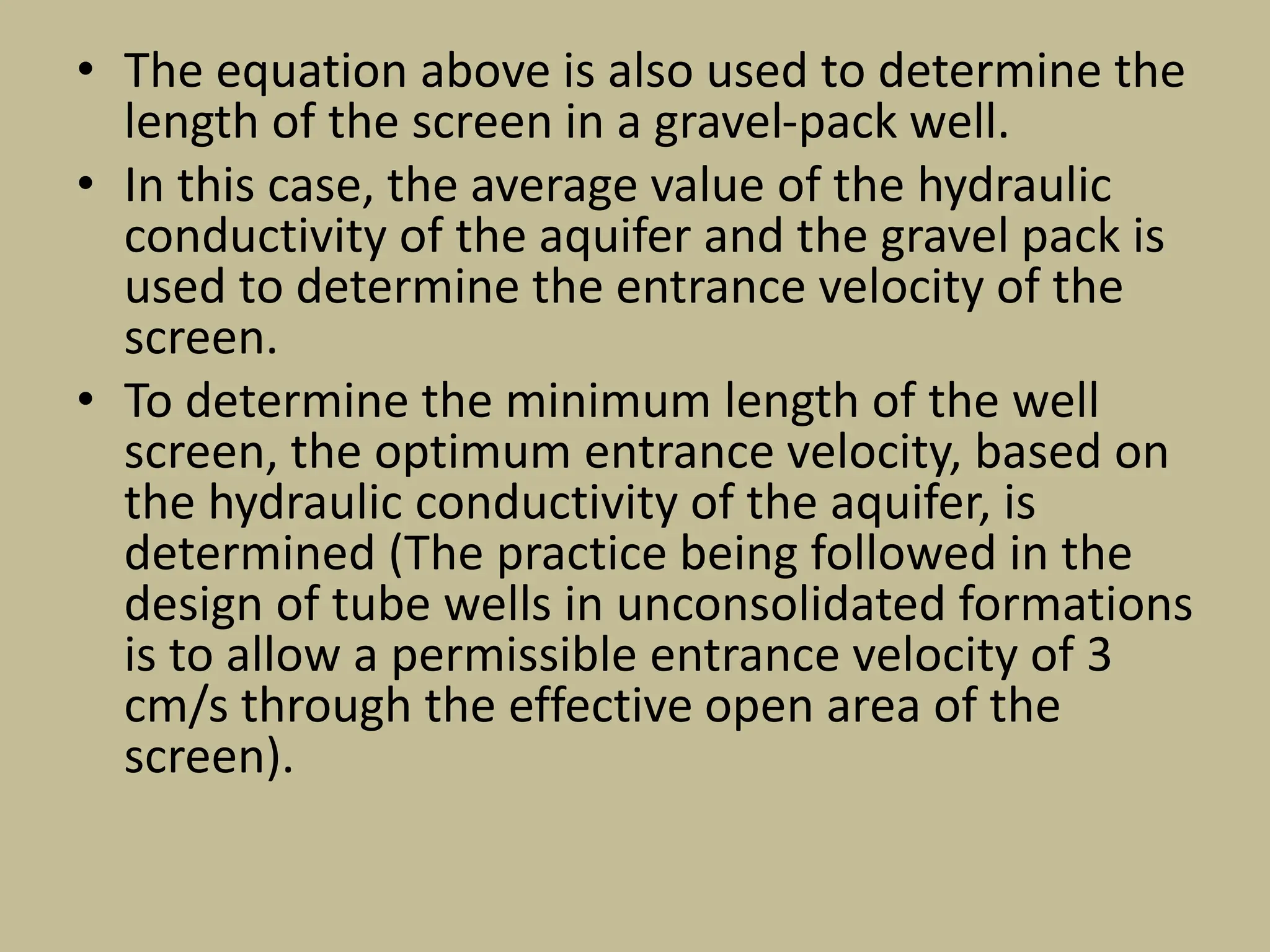 Design of Tube Well.ppt