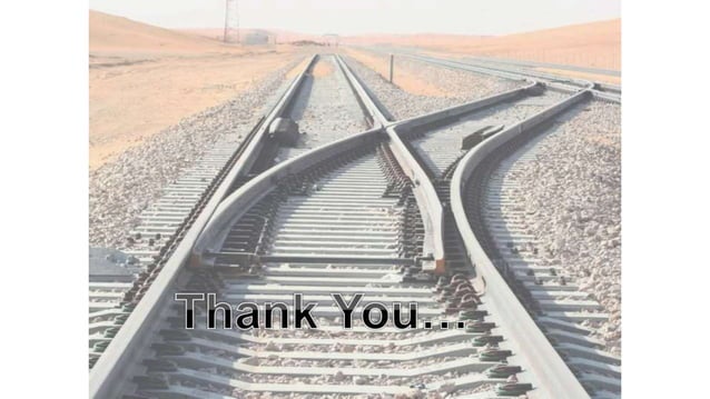 design of turn out THEORY.pptx | Rail Travel | Travel Type