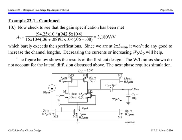 DESIGN OF TWO-STAGE OP AMPS.pdf | Business Accounting & Finance | Business
