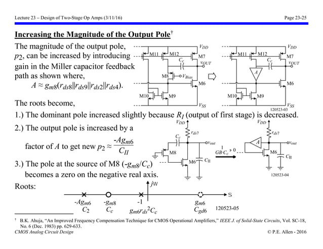 DESIGN OF TWO-STAGE OP AMPS.pdf | Business Accounting & Finance | Business