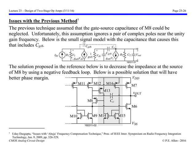 DESIGN OF TWO-STAGE OP AMPS.pdf | Business Accounting & Finance | Business