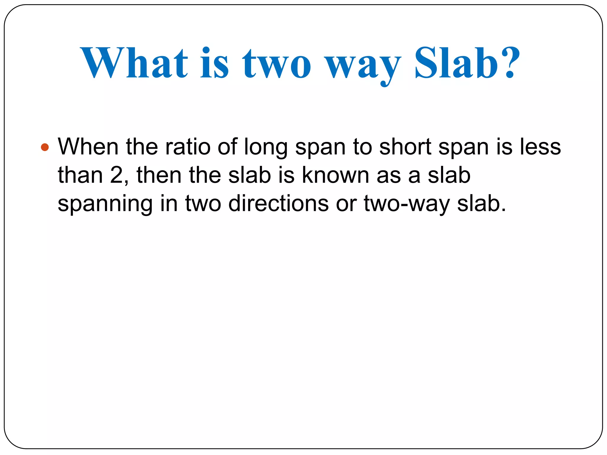 Design of two-way slab | PDF