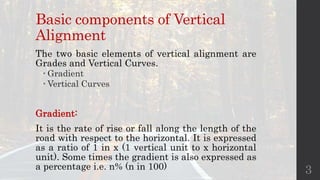 Design of vertical alignment | PPTX