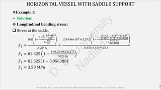 Design of Vessel Supports of pressure vessel.pdf