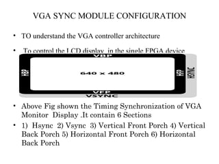 Design of vga based pong game using fpga | PPT