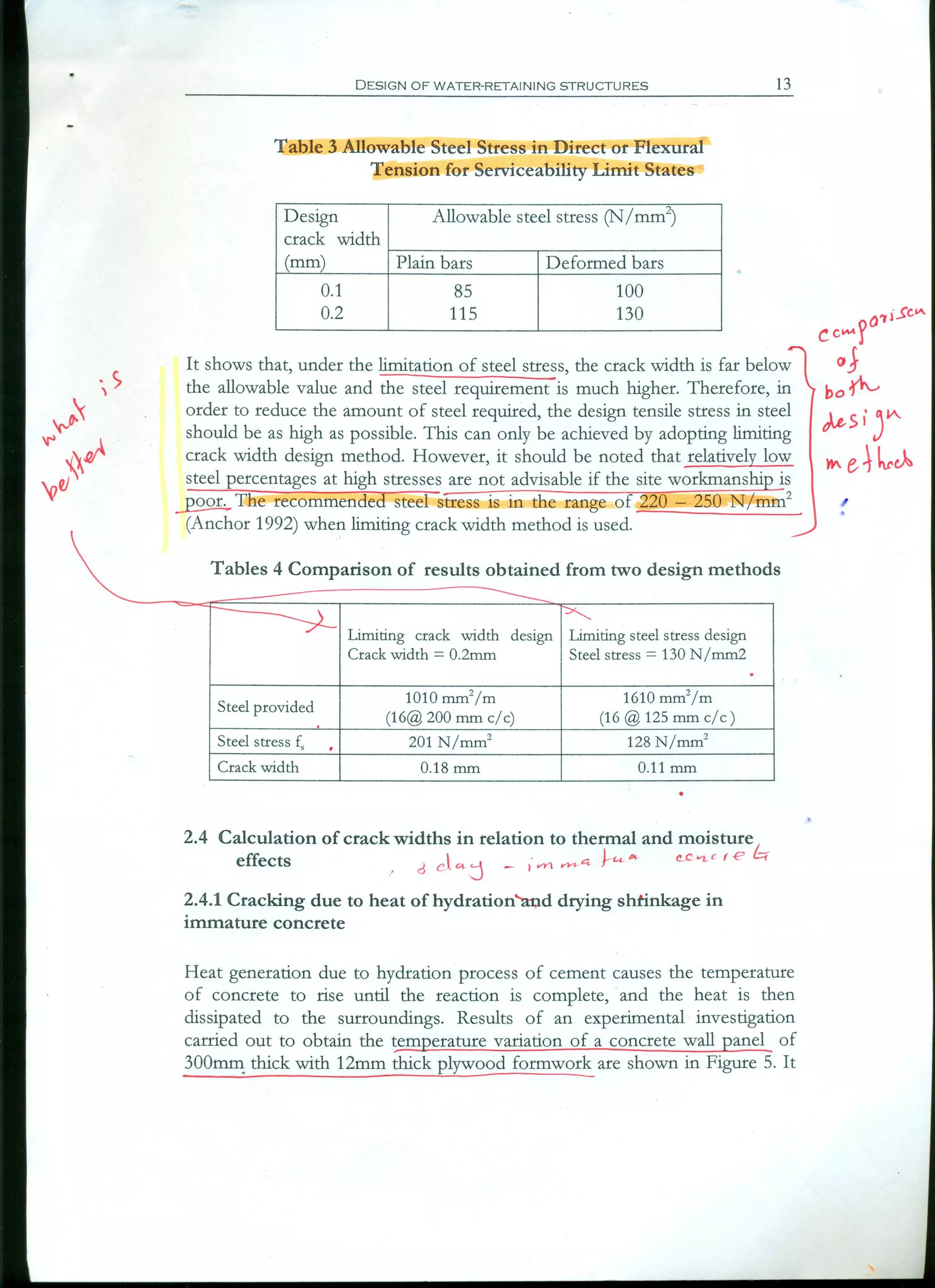 Design of water retaining structures based on 8007 | PDF