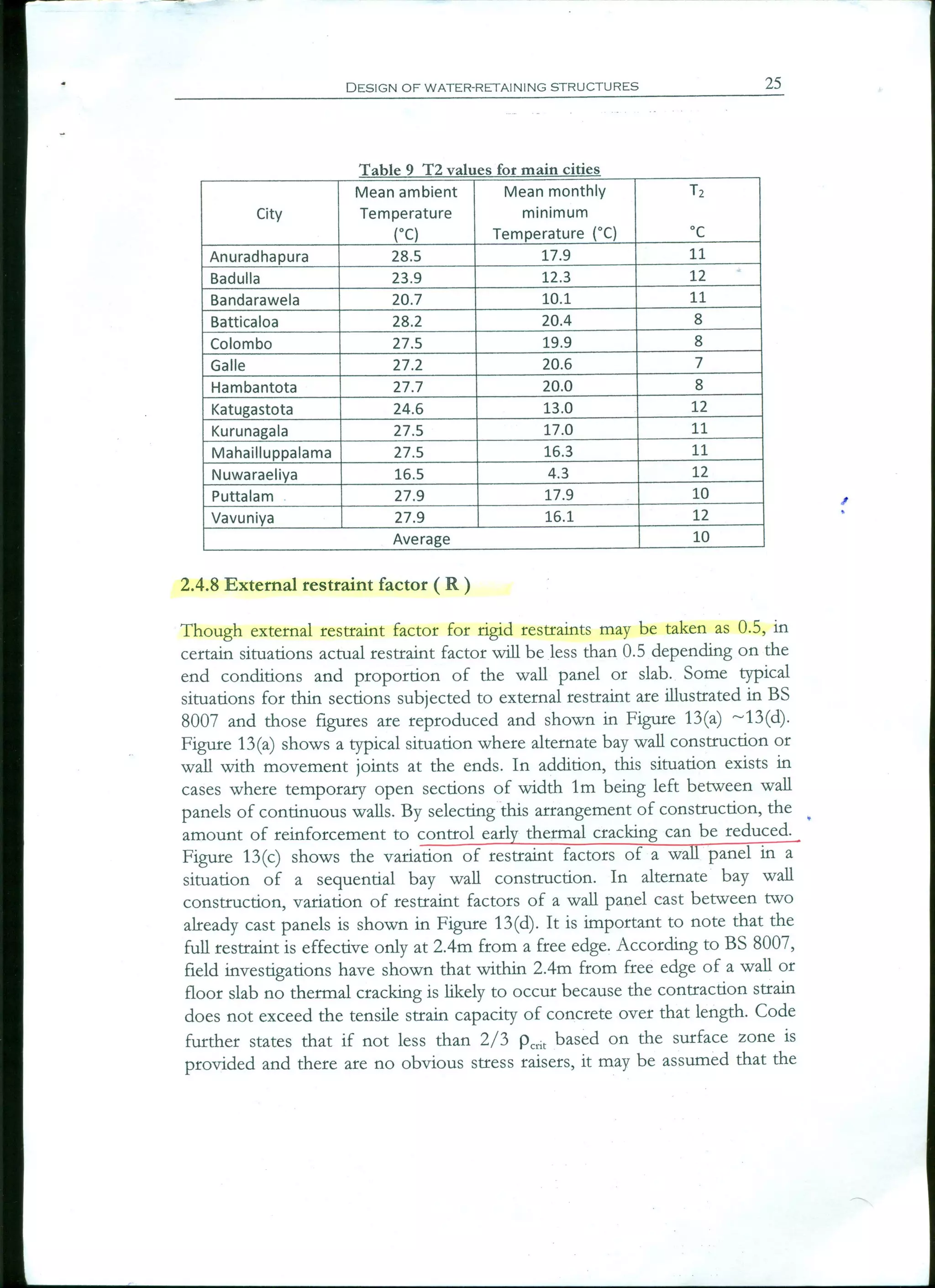 Design Of Water Retaining Structures Based On 8007 Pdf