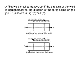 Design of Welded Joints | PPT