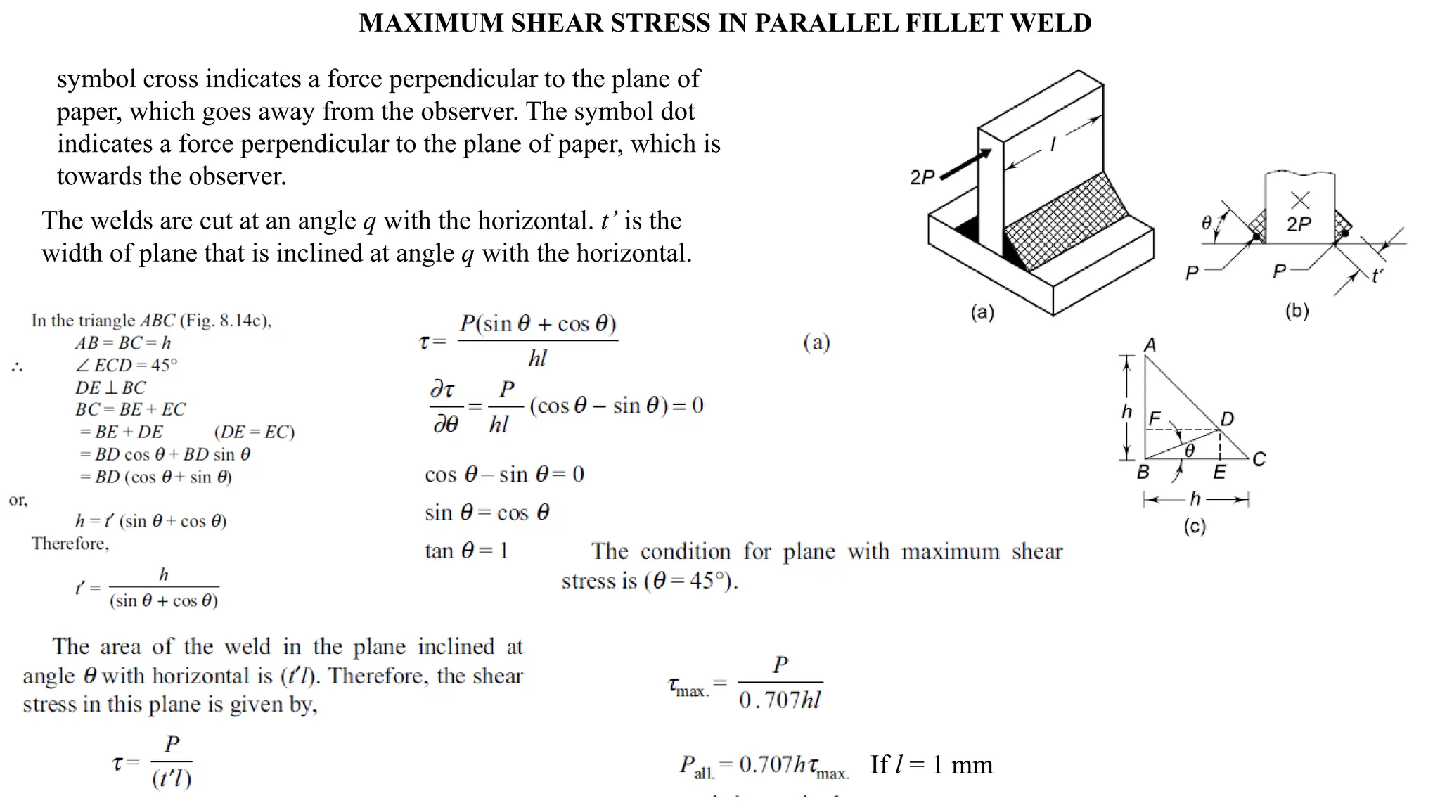 Design of Welded Joints for mechaical branch | PDF