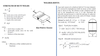 Design of Welded Joints for mechaical branch | PPT