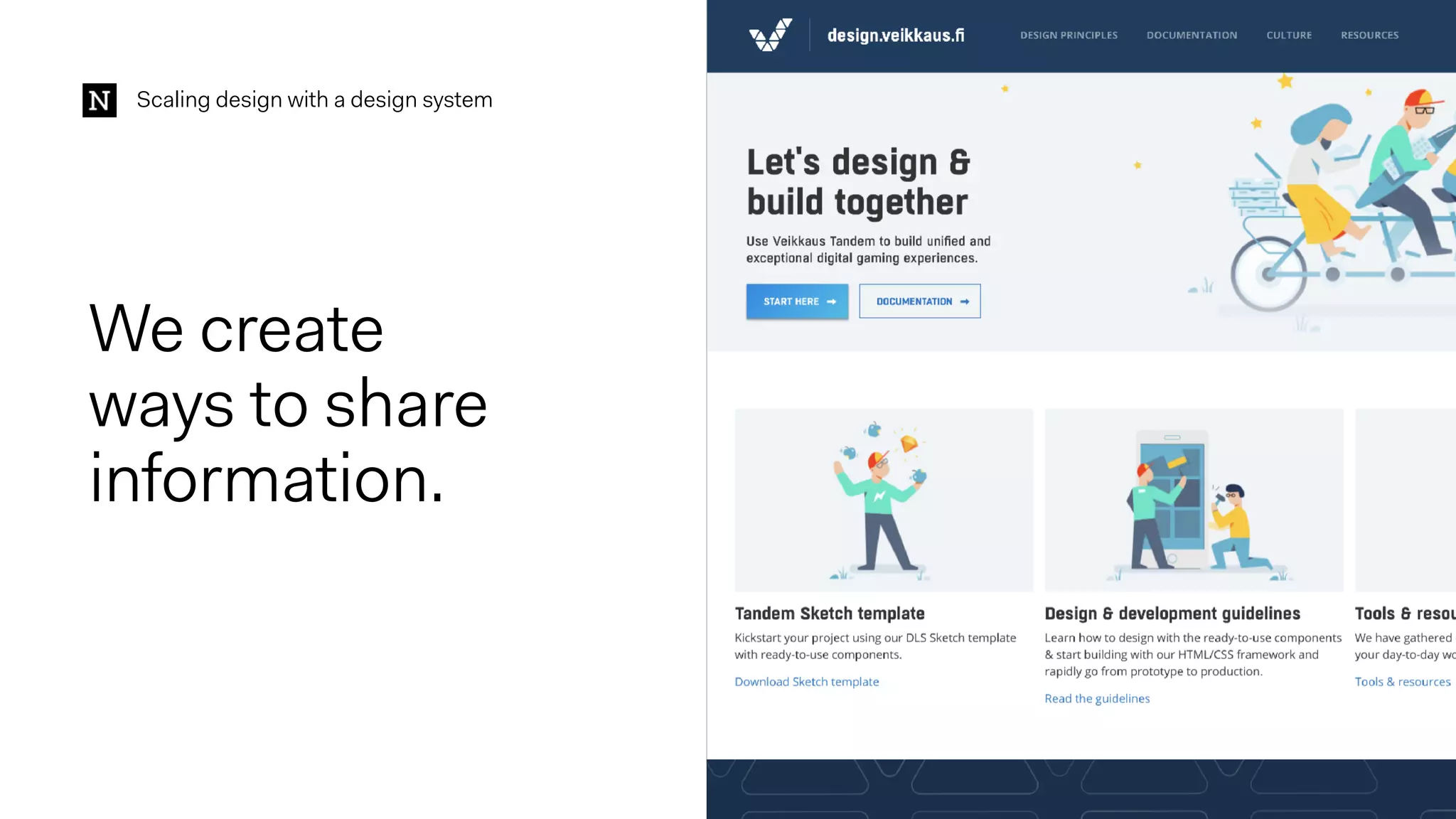 Scaling design with a design system | PPT