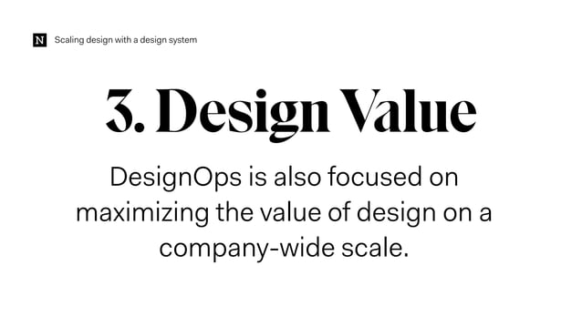 Scaling design with a design system | PPT