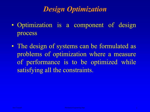 Design Optimization.ppt