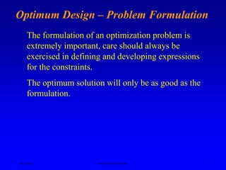 Design Optimization.ppt