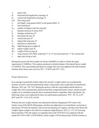 Design Optimization and Carpet Plot | PDF
