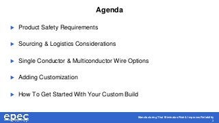 Design Options for Low-Cost UL Approved Wire Harnesses | PPTX