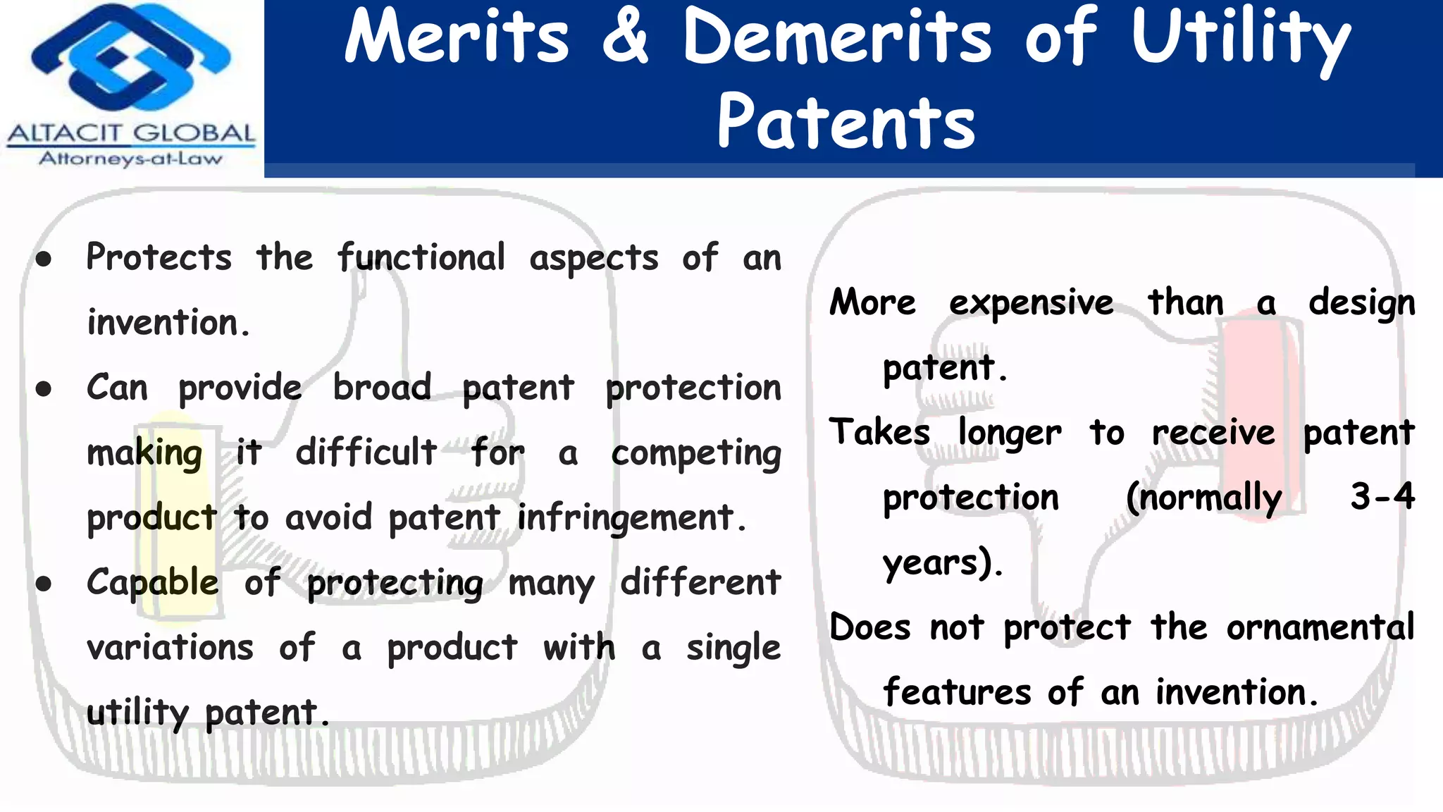 Design patent and utility patent | PPTX