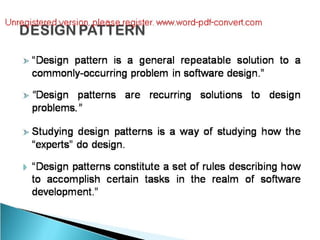 Design Pattern | PDF | Graphics Software | Computer Software and Applications