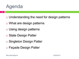 Design pattern | PPTX | Programming Languages | Computing