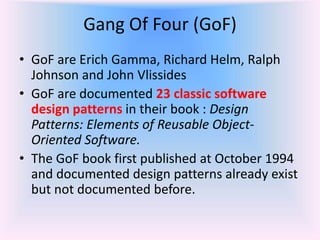 Design pattern | PPTX