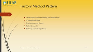 Design pattern - Software Engineering | PPTX