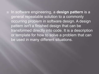 Factory Design Pattern | PPTX