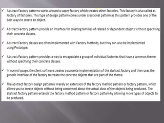 Factory Design Pattern | PPTX