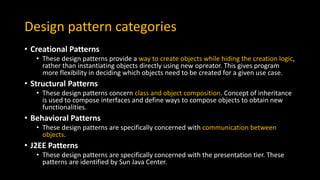 Weekly Meeting: Basic Design Pattern | PPT