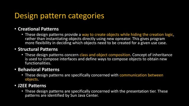Weekly Meeting: Basic Design Pattern | PPT