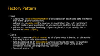 Weekly Meeting: Basic Design Pattern | PPT