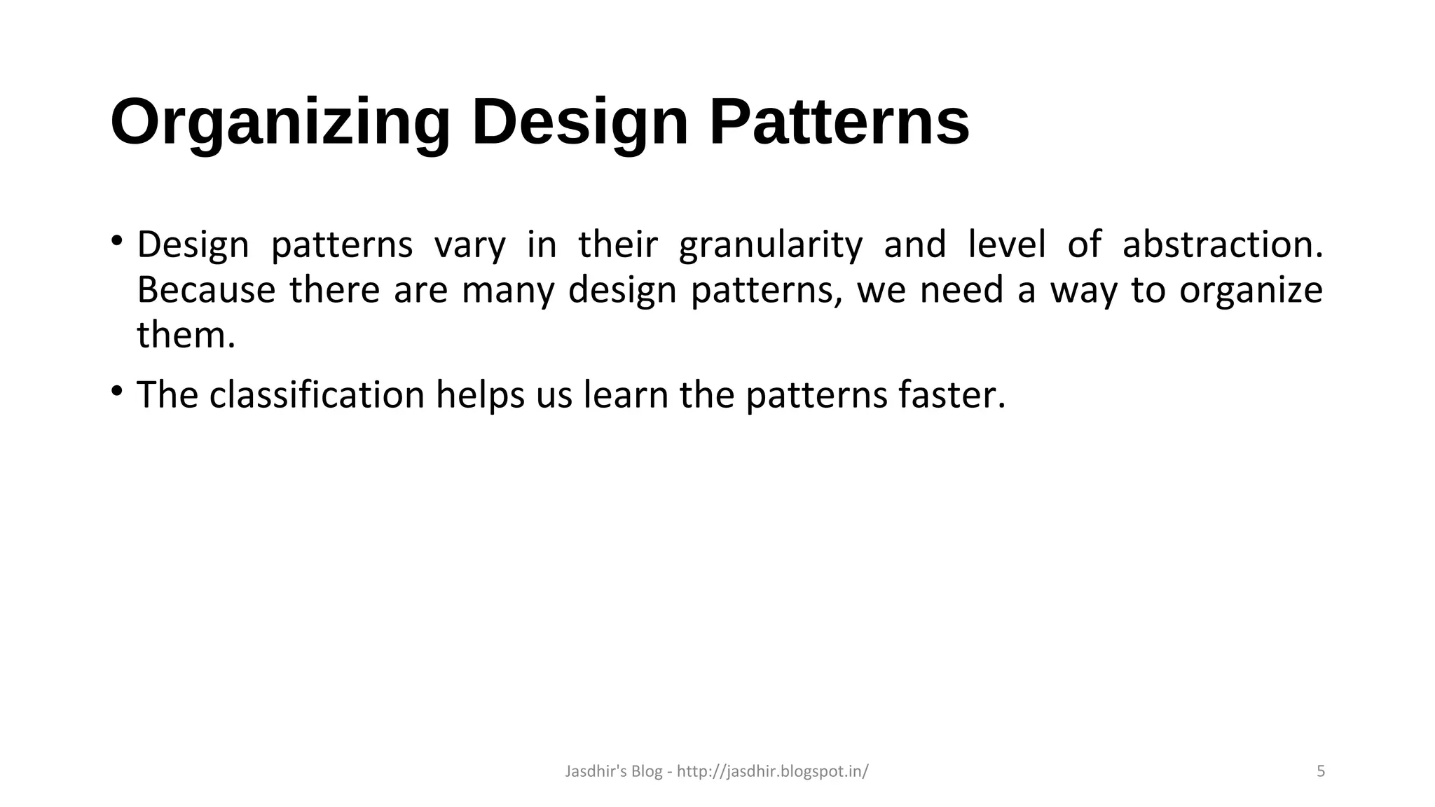 Design pattern | PPT