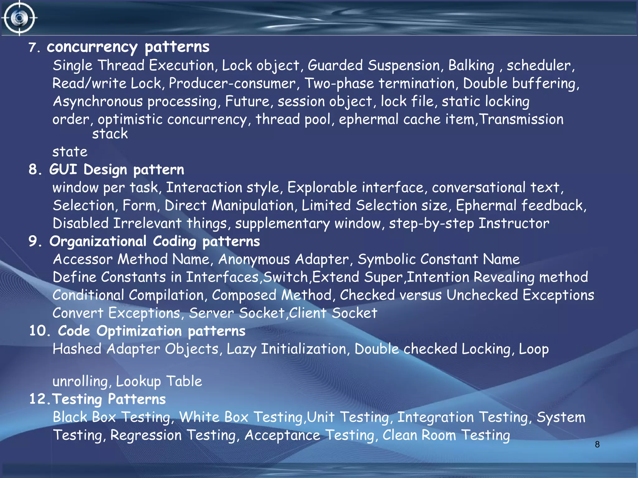 Design pattern | PPT | Databases | Computer Software and Applications