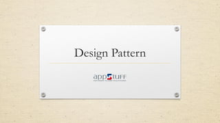 Design pattern - part 1 | PPT