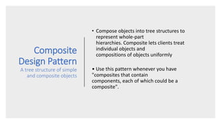 Design patterns Structural | PPTX