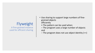 Design patterns Structural | PPTX