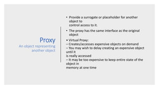 Design patterns Structural | PPTX
