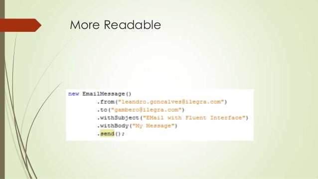 Design Pattern Fluent Interface