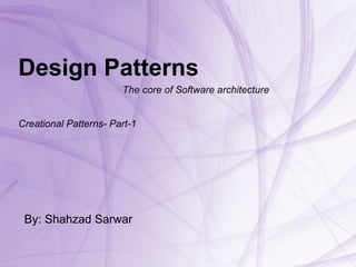 Design Pattern For C# Part 1 | PPT