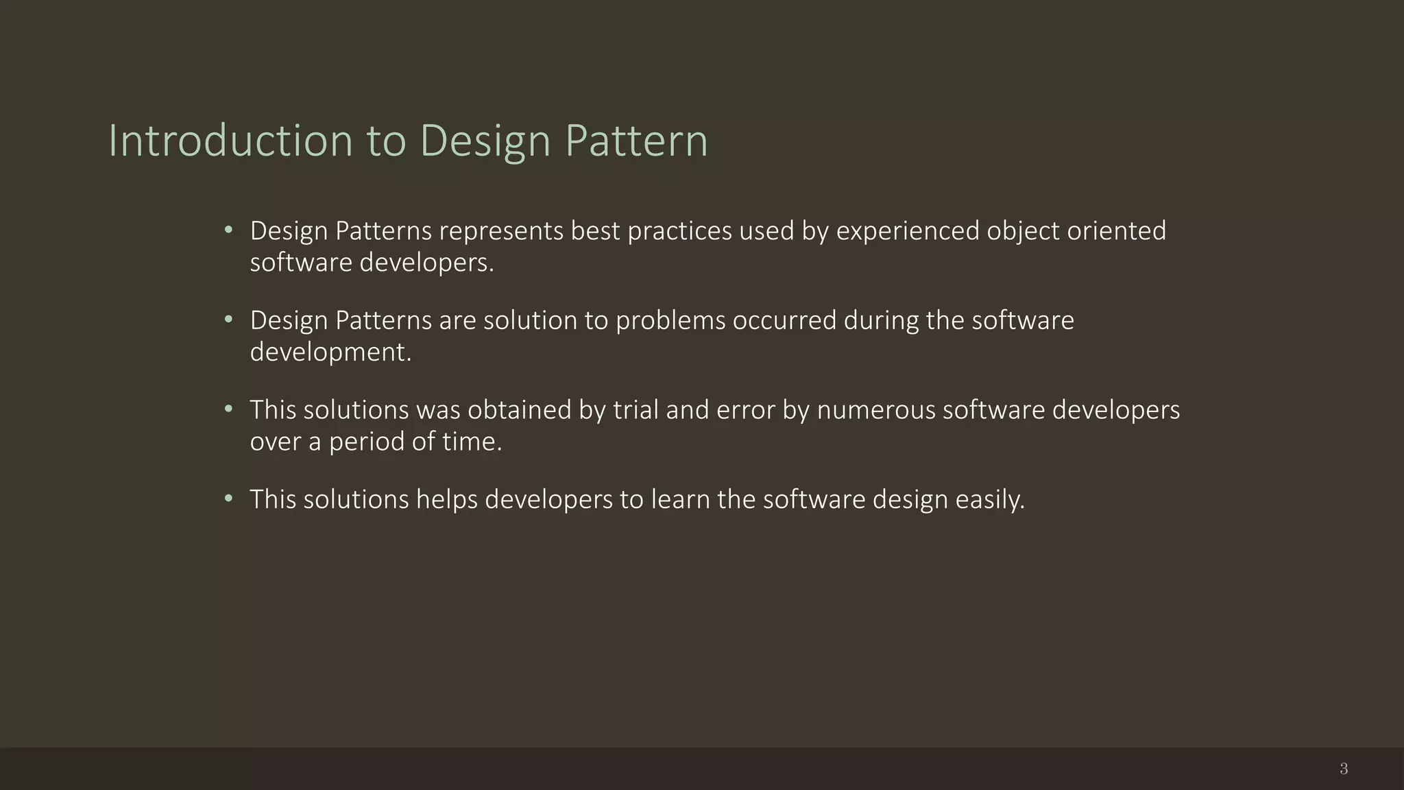 Design Pattern Part 1 Pptx Programming Languages Computing