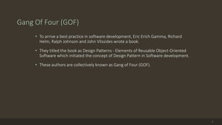 Design pattern part 1 | PPTX | Programming Languages | Computing