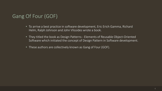 Design Pattern Part 1 Pptx Programming Languages Computing