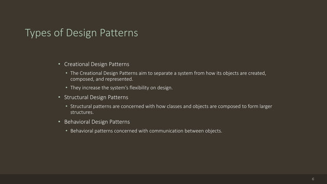Design Pattern Part 1 Pptx Programming Languages Computing