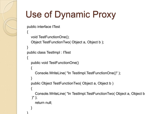 Design pattern proxy介紹 20130805 | PPT